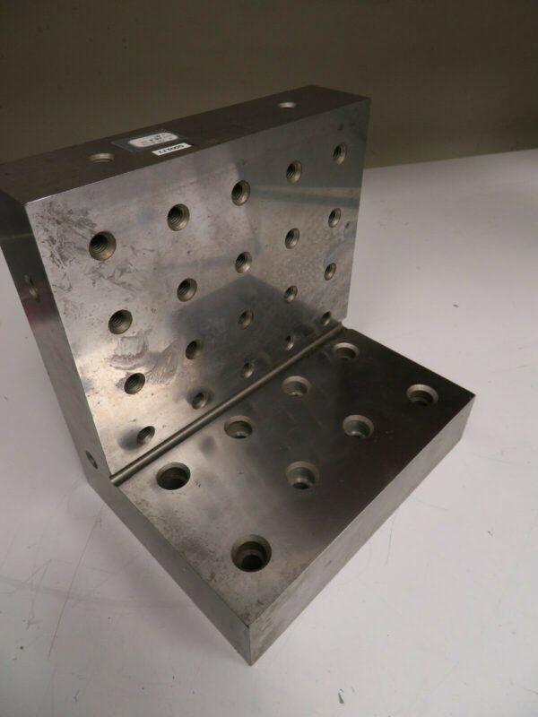 SUBURBAN TOOL – 8" x 8" x 6" Precision Ground Steel Angle Plate – USA ...