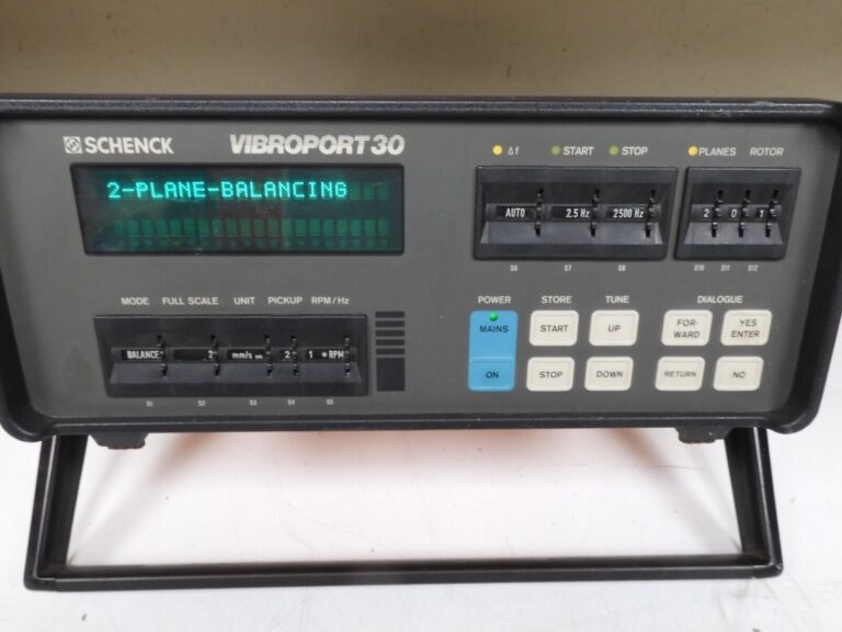 Schenck Vibroport 30 – Portable Vibration Analyzers & Field Balancer ...