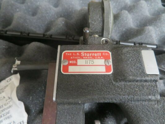 Starrett Internal Groove Gage – model 1175 – w/ case & tips – NY7 ...