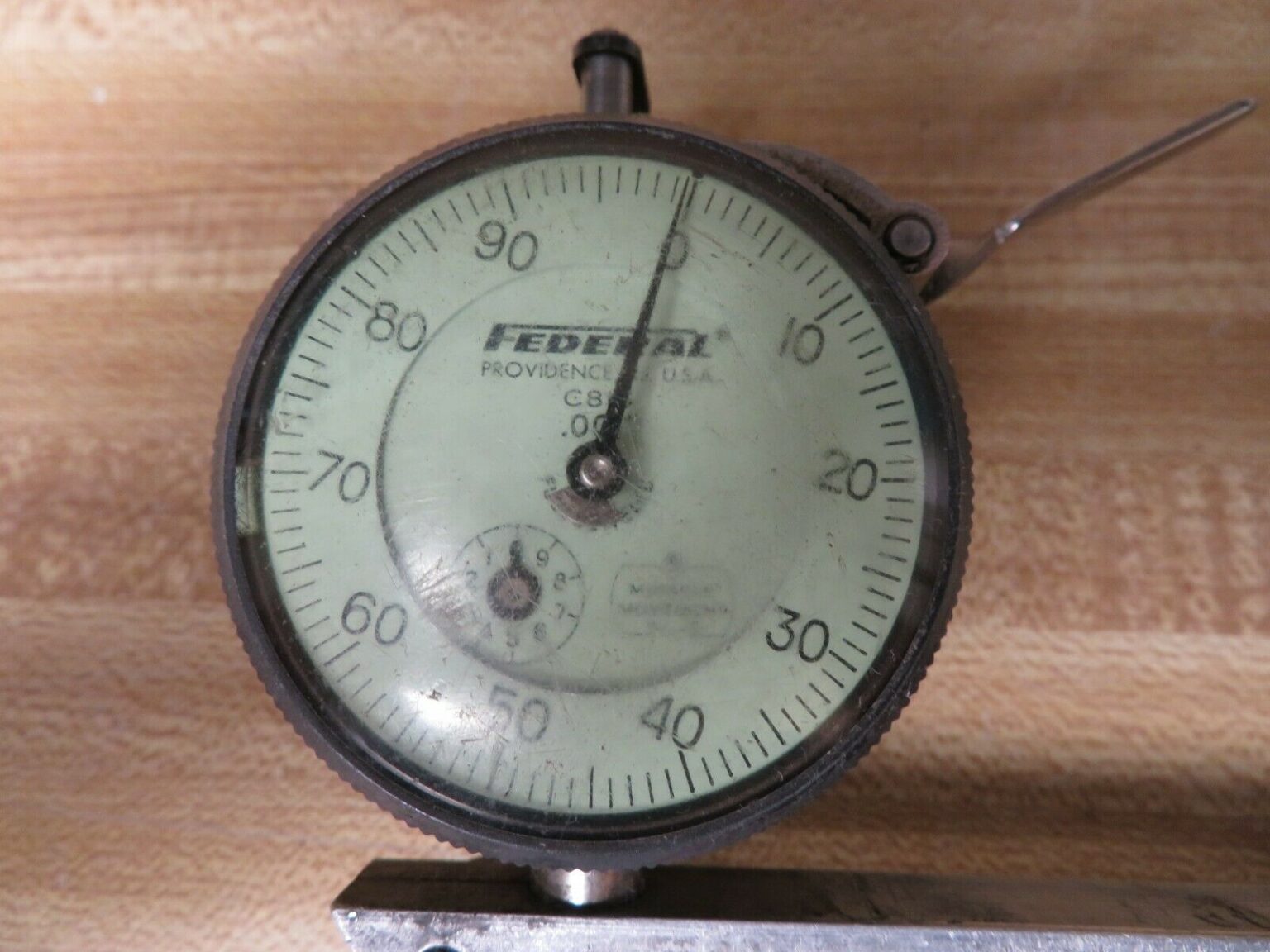 Thickness Gage w/ .001" Federal Indicator – 1" opening, 2.5" depth ...