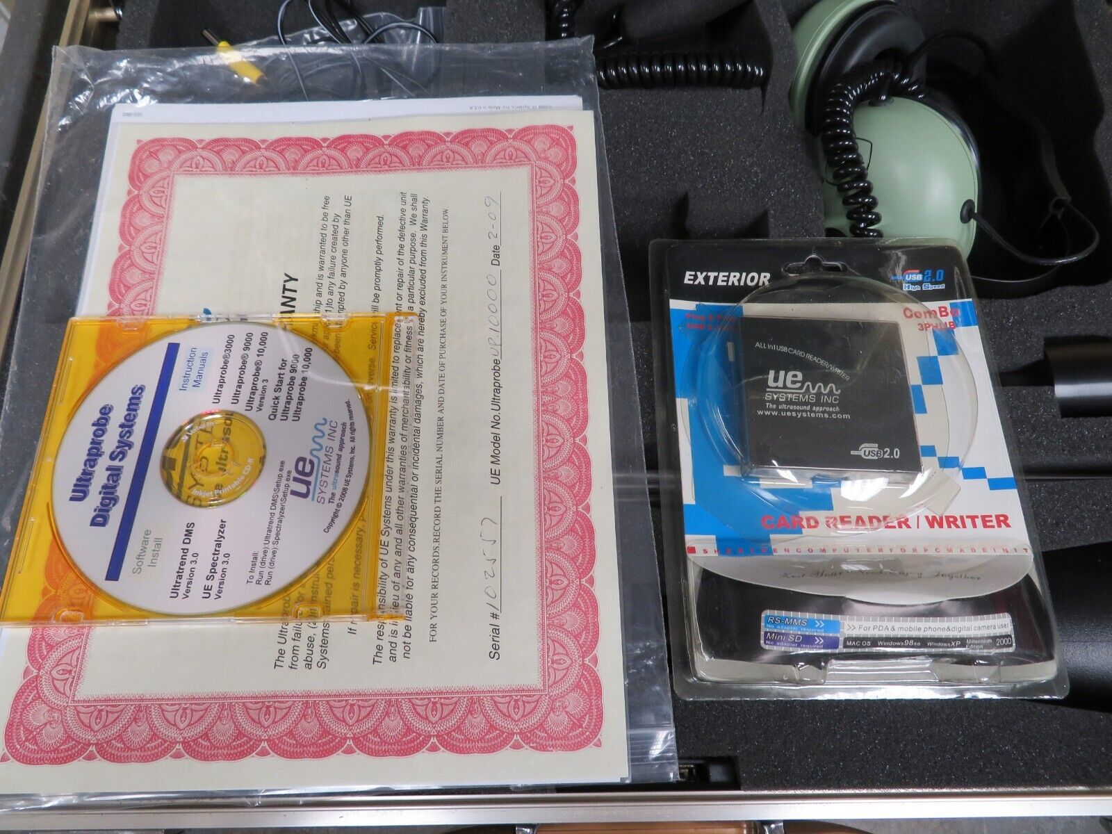 UE Systems Ultrapobe 10,000 10000 MPH Ultrasonic Leak Detection System ...