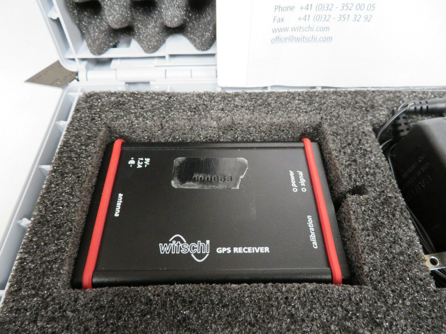 Witschi GPS Receiver 19.9110 Quartz time base of standard MW8 Watch ...