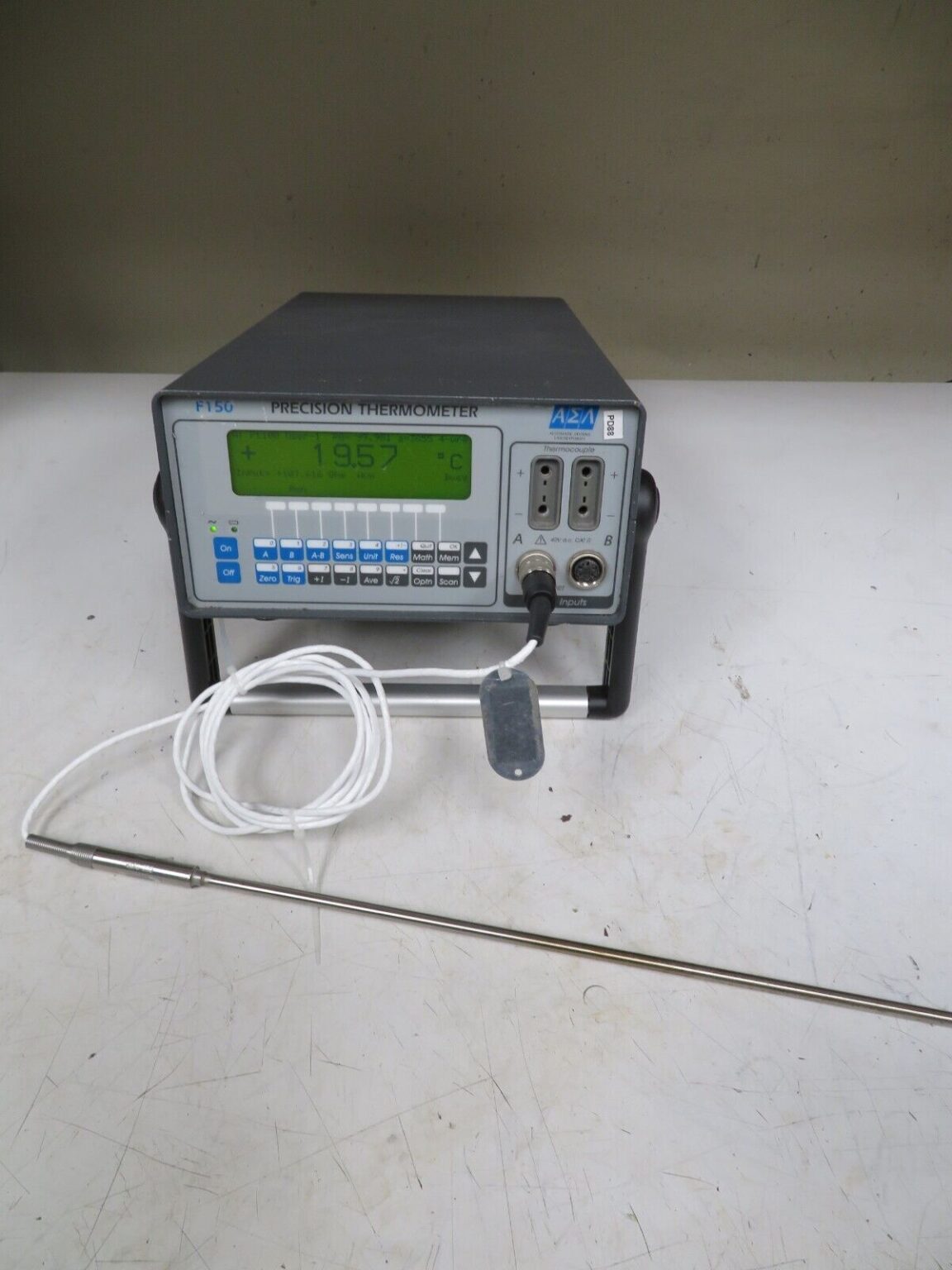 ASL Automatic Systems Laboratories F150 Precision Thermometer Probe ...