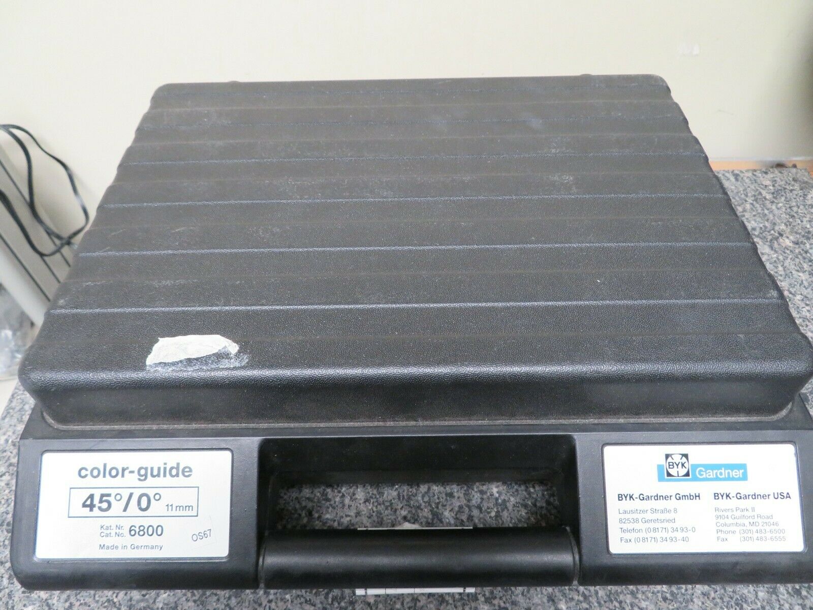 BYK Color- Guide 45/0 Model 6800 Ergonomic Color/Gloss Meter OS67 ...