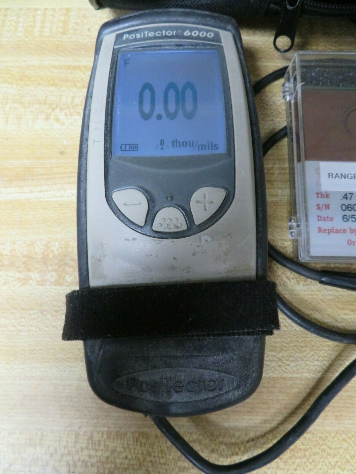 DeFelsko PosiTector 6000 Ultrasonic Coatings Thickness Gage 0 – 60 mils ...