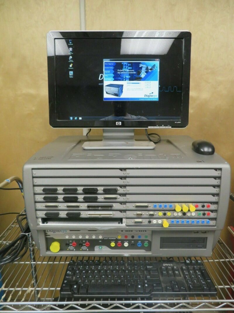Diagnosys Pinpoint II P2R-14 14-Slot PCB Test Reverse Engineering ...