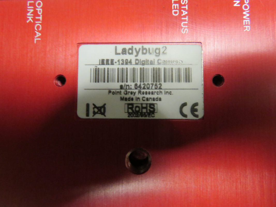 Flir/Point Grey Research Ladybug-2 360° Spherical Digital Camera 30FPS ...