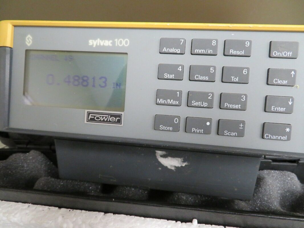 Fowler Sylvac Bowers Digital Bore Gage 15-27mm; .590 – 1.063" Sylvac ...