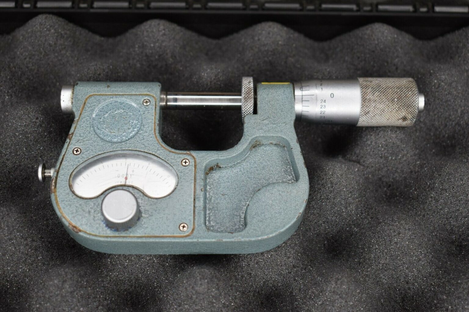 Mitutoyo 510 Indicating Micrometer 0-1" .0001" retractable anvil OH33 ...