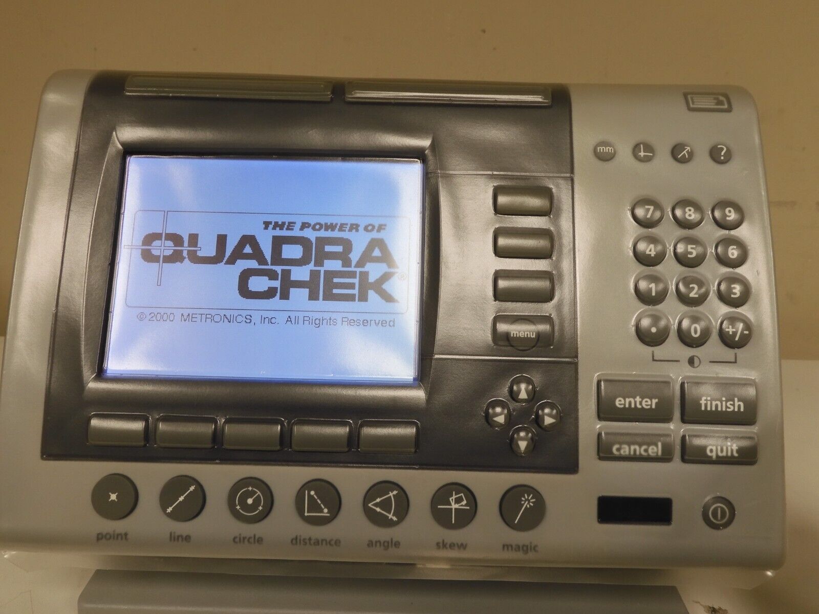 Nikon – model MM-11 – Toolmakers Microscope w/ Quadra-chek DRO – PD38 ...