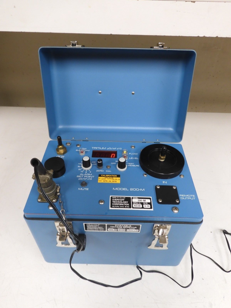 Portable Tritium Monitor – Bullseye Calibration