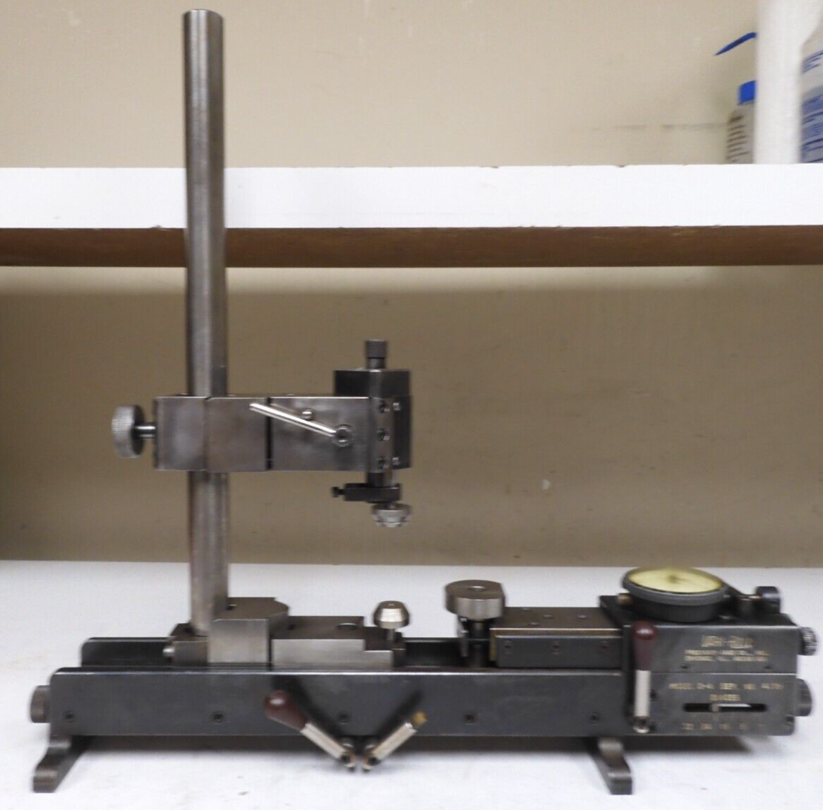 Precision Gage Vari-Roll – 9 3/4"/.0001" – Gear Measuring System Tester ...