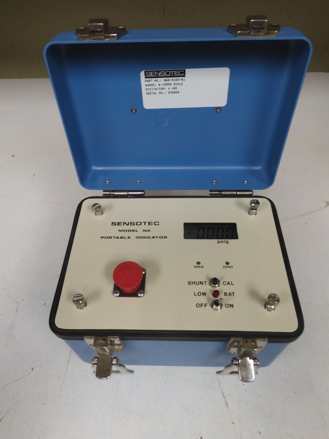 Portable Indicator – Bullseye Calibration