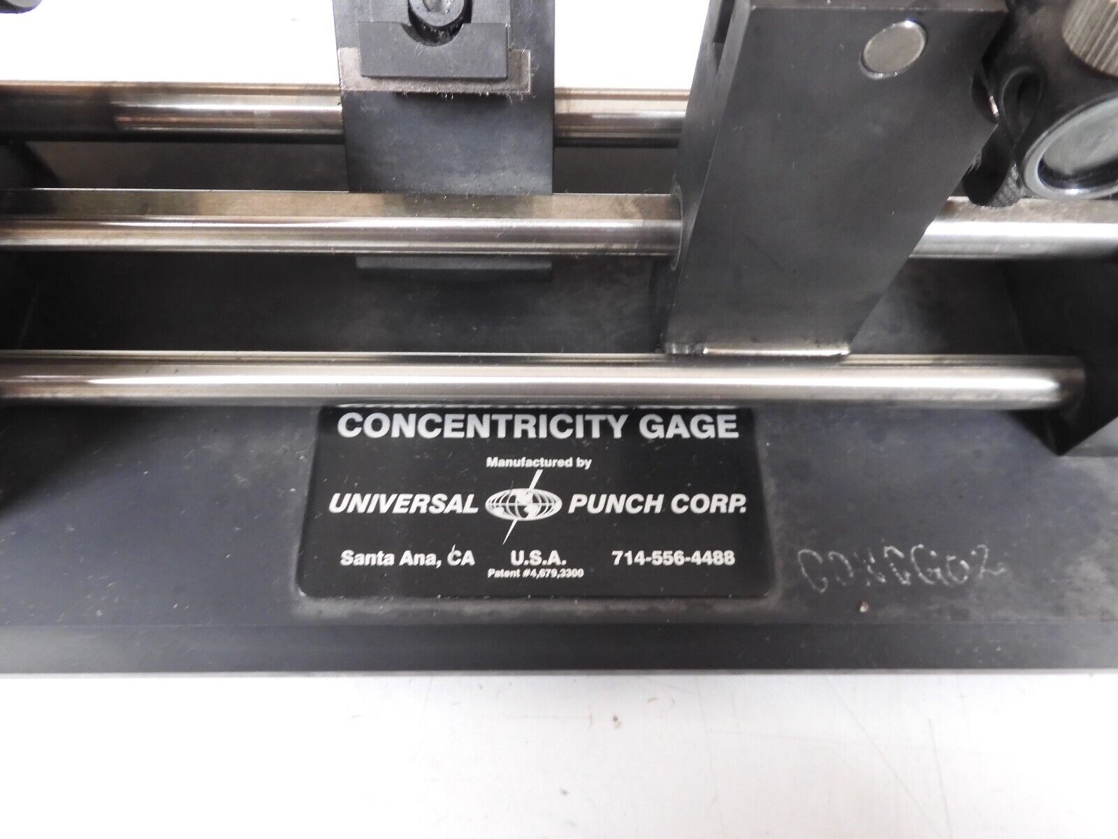 Universal Punch Concentricity Gage – model 15026-K2-10 – Gaging System ...