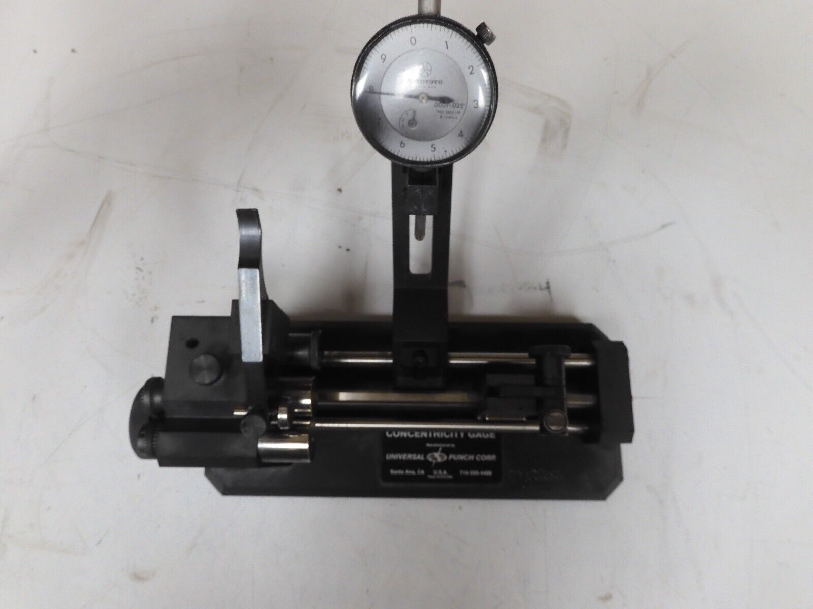 Universal Punch Concentricity Gage – model 15026-K2-10 – Gaging System ...
