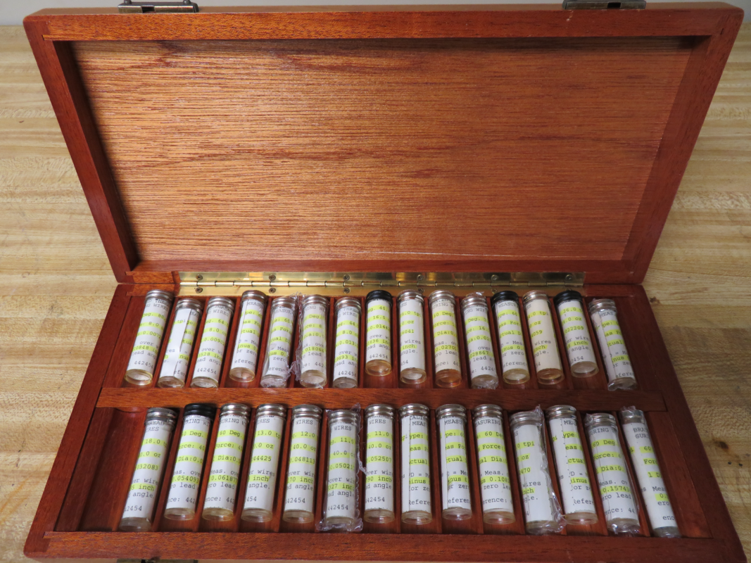 Van Keuren – Thread Measuring Wires – 80 TPI – 5 TPI – Single Wire Sets ...