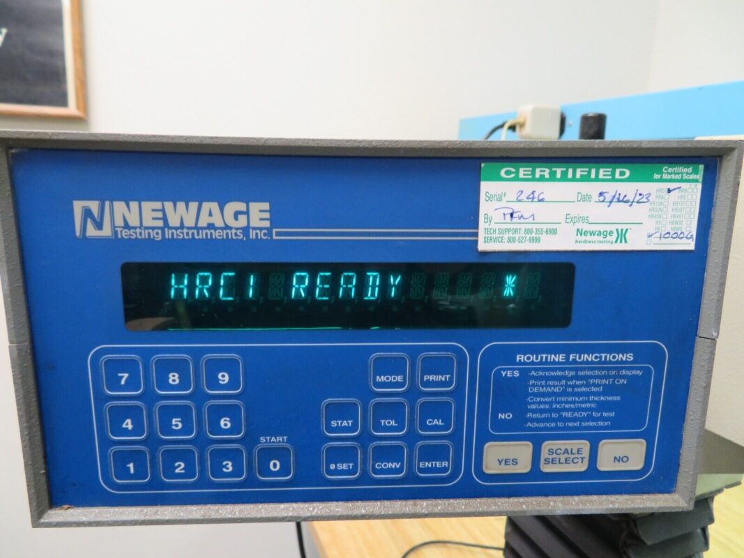 Ametek Newage MT90 Automatic Micro-hardness Tester Rockwell Type Method ...