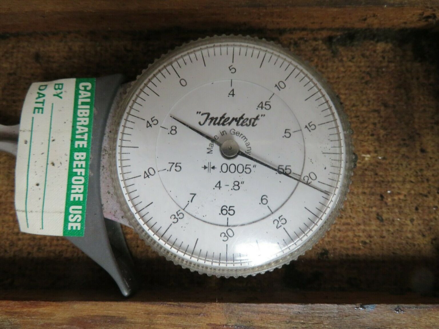 Dyer .4-.8"/.0005" Intertest ID Groove Gage with case – OA14 – Bullseye ...