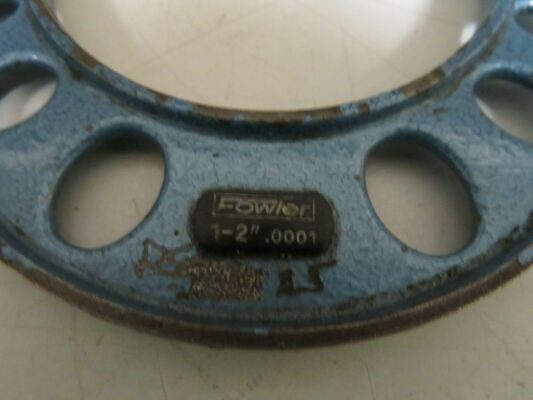 Fowler – 1-2"/.0001" – Blade Micrometer – Made in Japan – FW20 ...