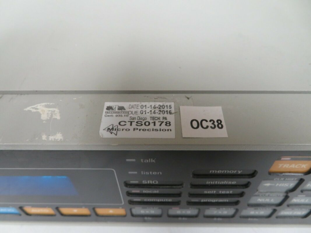 Guildline 9578 Solartron 7081 8.5 8 1/2 Digit Digital Multimeter w ...