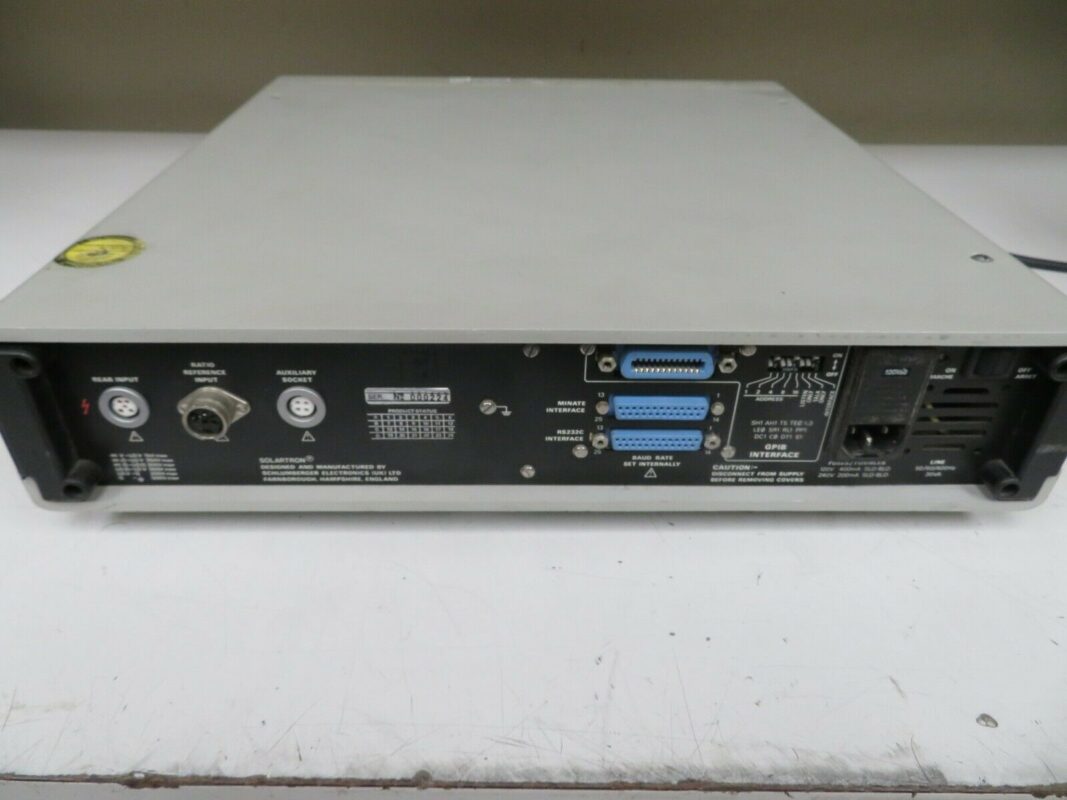 Guildline 9578 Solartron 7081 8.5 8 1/2 Digit Digital Multimeter w ...