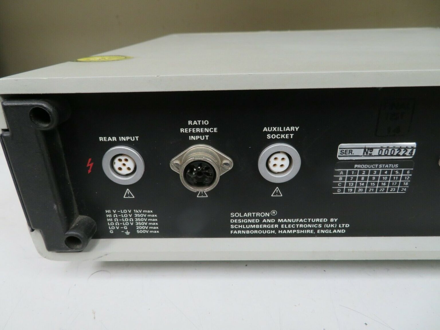 Guildline 9578 Solartron 7081 8.5 8 1/2 Digit Digital Multimeter w ...