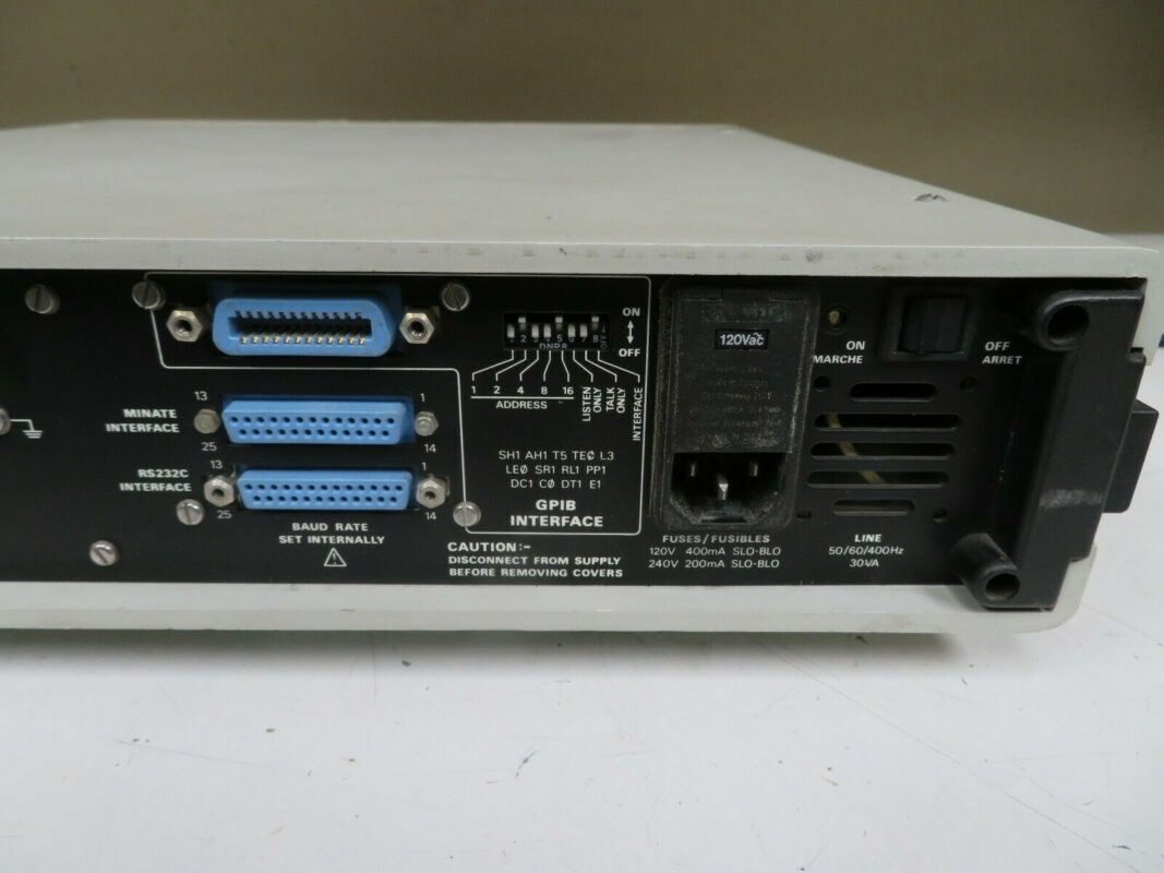 Guildline 9578 Solartron 7081 8.5 8 1/2 Digit Digital Multimeter w ...