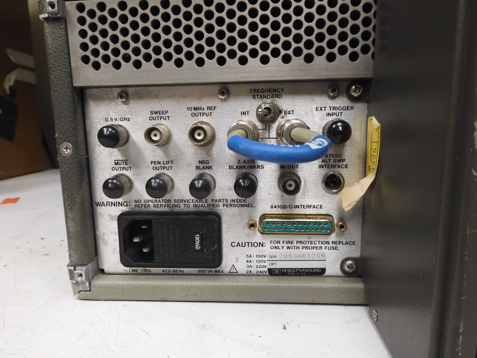 HP/Agilent – 8341B Synthesized Sweeper – 10MHZ-20GHZ LIMITED ...