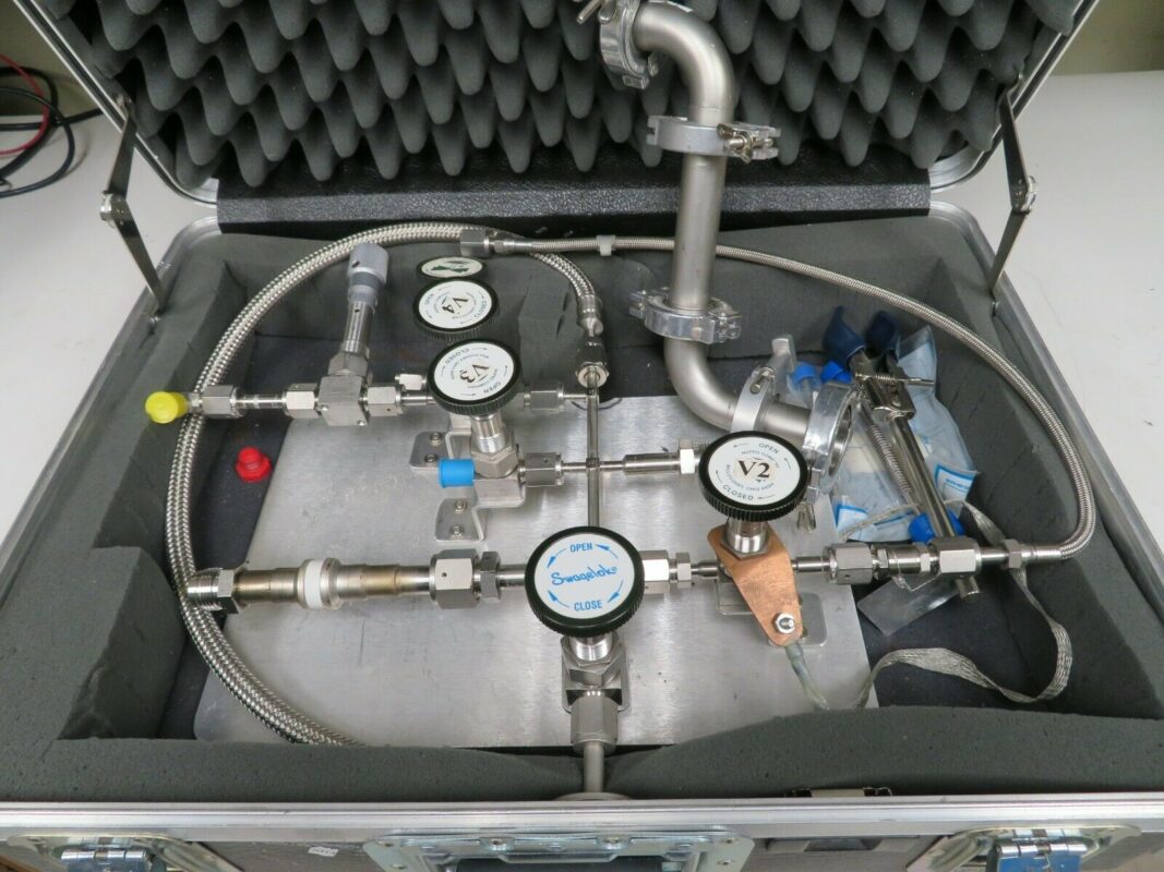 MKS 626 Baratron Low/ High Pressure Test Assembly Nupro Assembly NI13 ...
