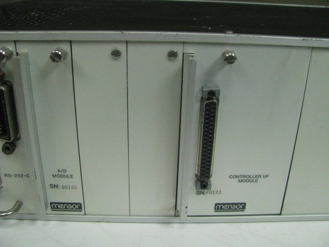 Mensor System 1000 PS/CPU Module A/D Module Controller I/F Module FI44 ...