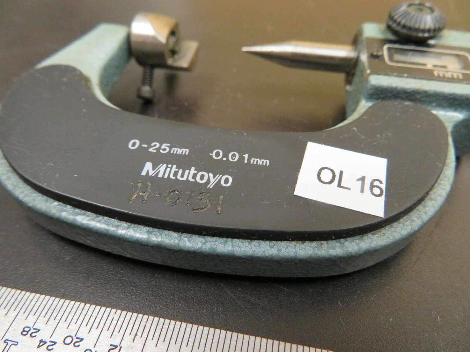 Mitutoyo 142-402 Mechanical Crimp Height Micrometer 0-25mm .01mm OL16 ...