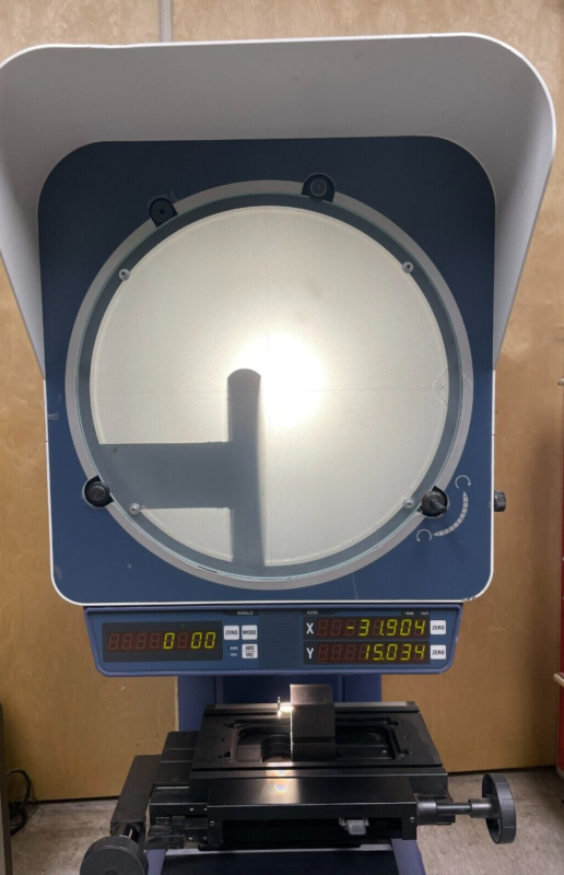 Mitutoyo 302-712A PJ-A3000 Vertical Optical Comparator 10x Lens ...