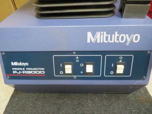 Mitutoyo 302-712A PJ-A3000 Vertical Optical Comparator 10x Lens ...