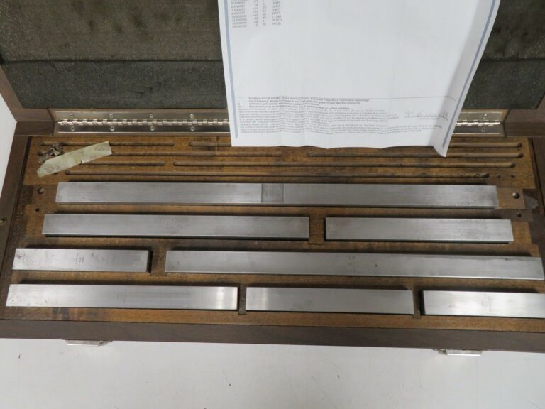 Mixed Large/Long Gage Block Set 5"-20" (Calibrated 2015 w/ Cert) – NH28 ...