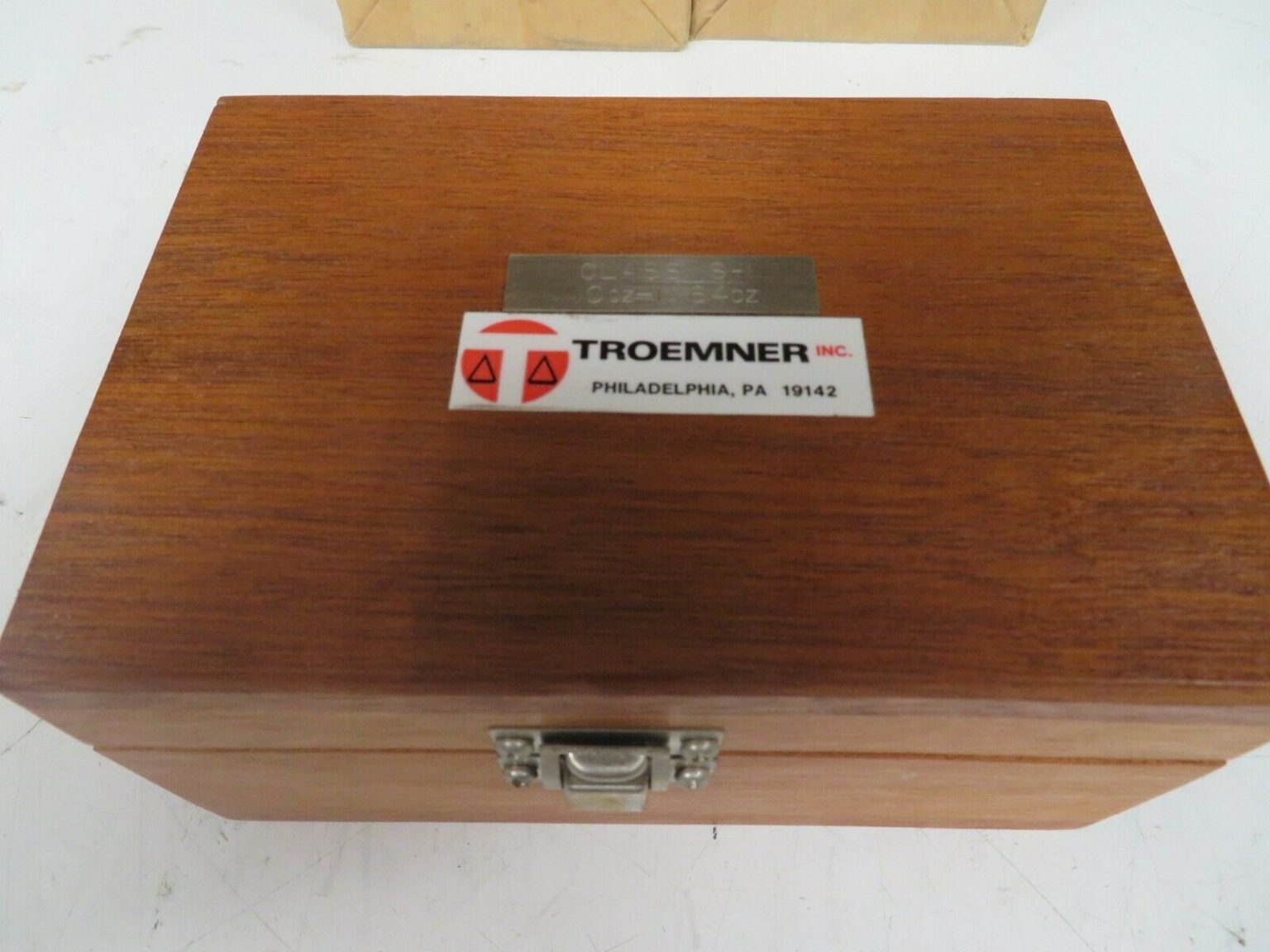 NOS Troemner S-1 10oz – 1/64 oz Weight Set ASTM Class 3 – 91945 ...