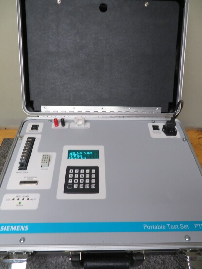Siemens PTS-5 Secondary Injection Test Set Static Trip PN17 – Bullseye ...