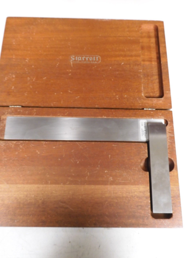 Starrett Master Precision Square – model 20 – 12" with case – PQ11 ...