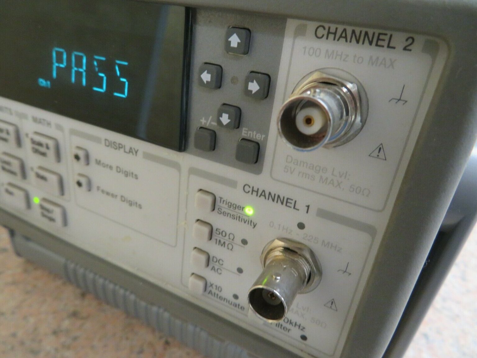 Agilent 53181A 1.5 Ghz Universal Frequency Counter NR10 – Bullseye ...