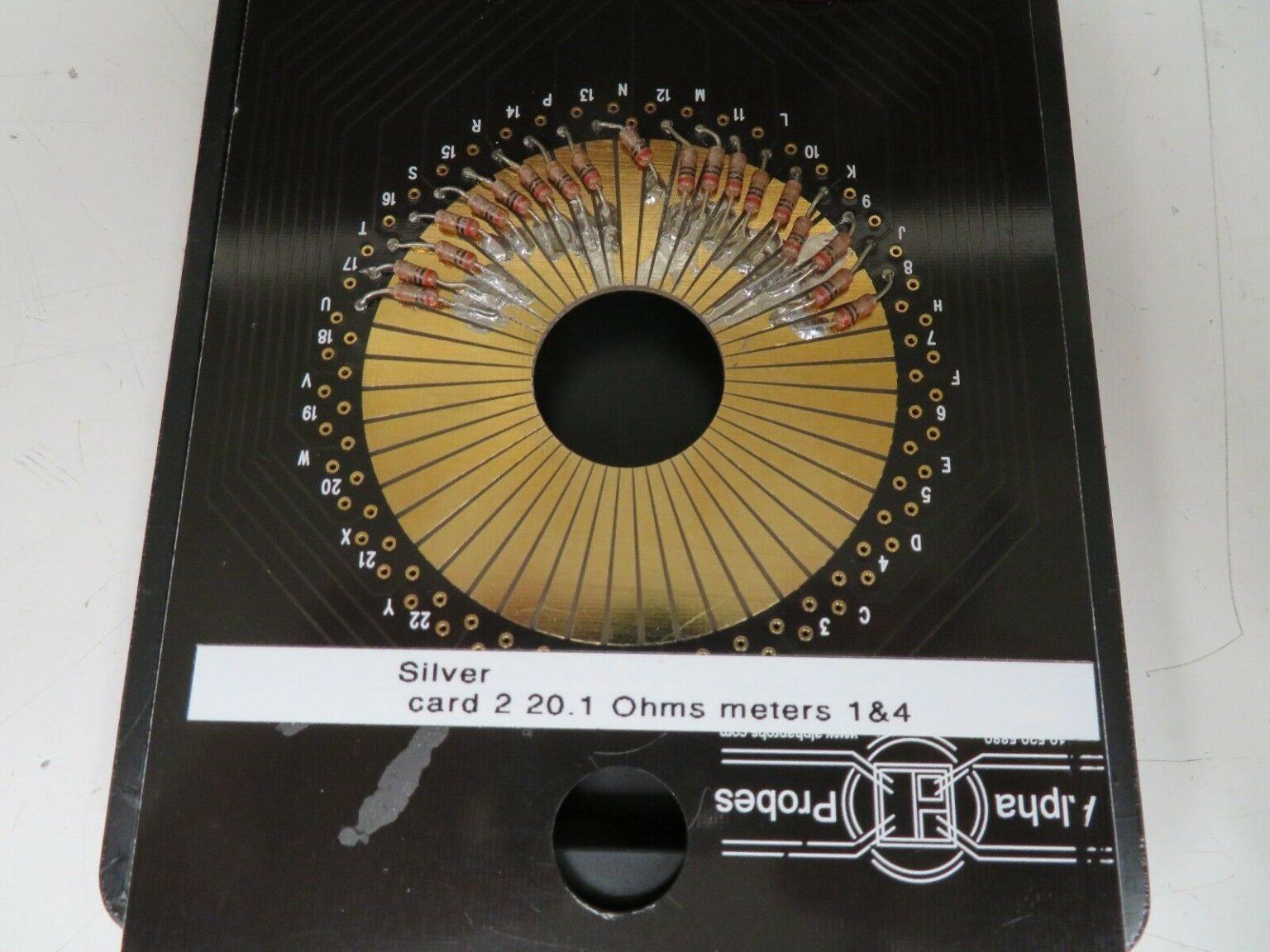 Alpha Probes – Silver Card – Probe Card PCB Standard B48-XXL — Card 2 ...