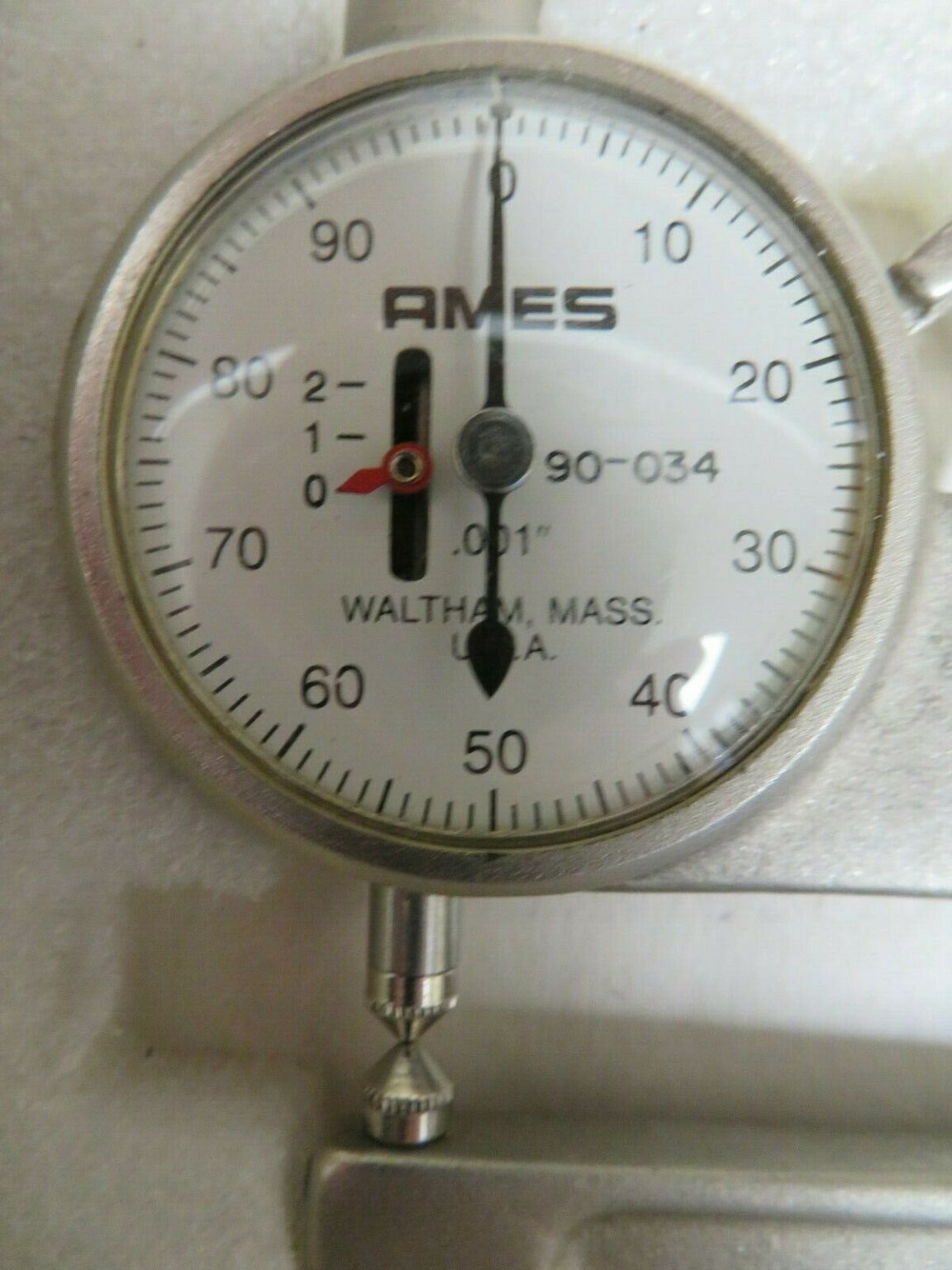 Ames Thickness Gage – model 90-034 – 0-.2"/.001" Thickness Gage – OD60 ...