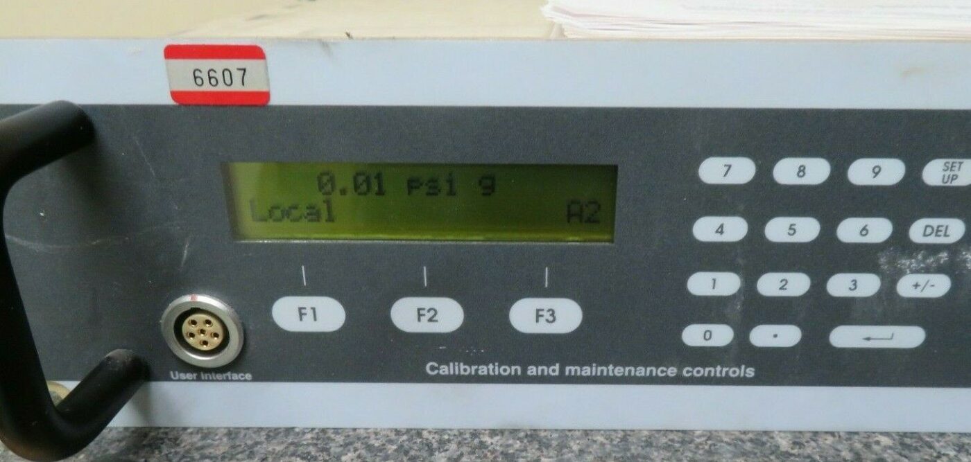 Druck Model DPI-520 Rack Mountable Pressure Controller – NU51 ...