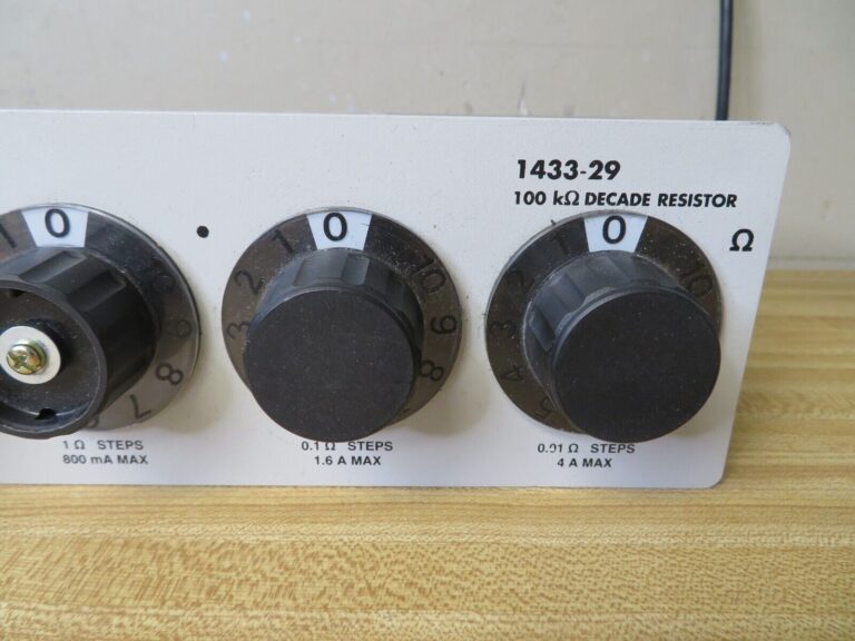 IET GenRad 1433-29 Resistance High Accuracy Decade Box – PA79 ...