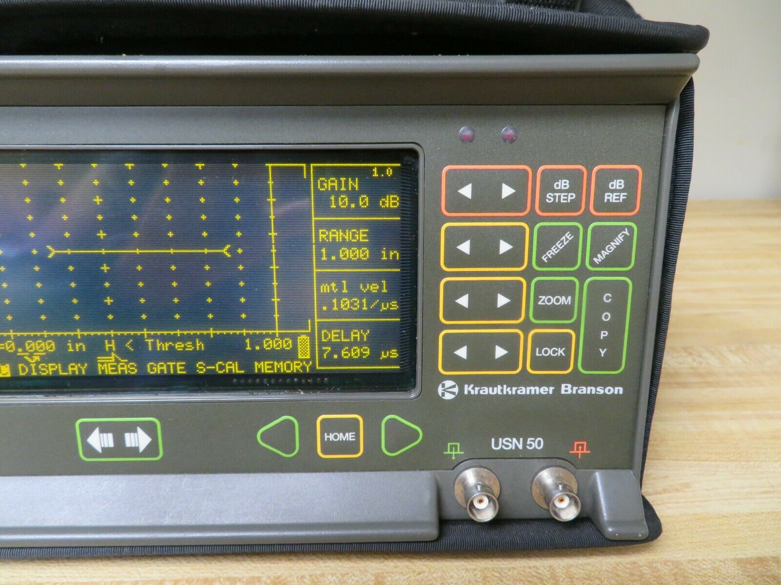 Krautkramer Branson USN 50 Ultrasonic Flaw Detector – Thickness Gage UT ...