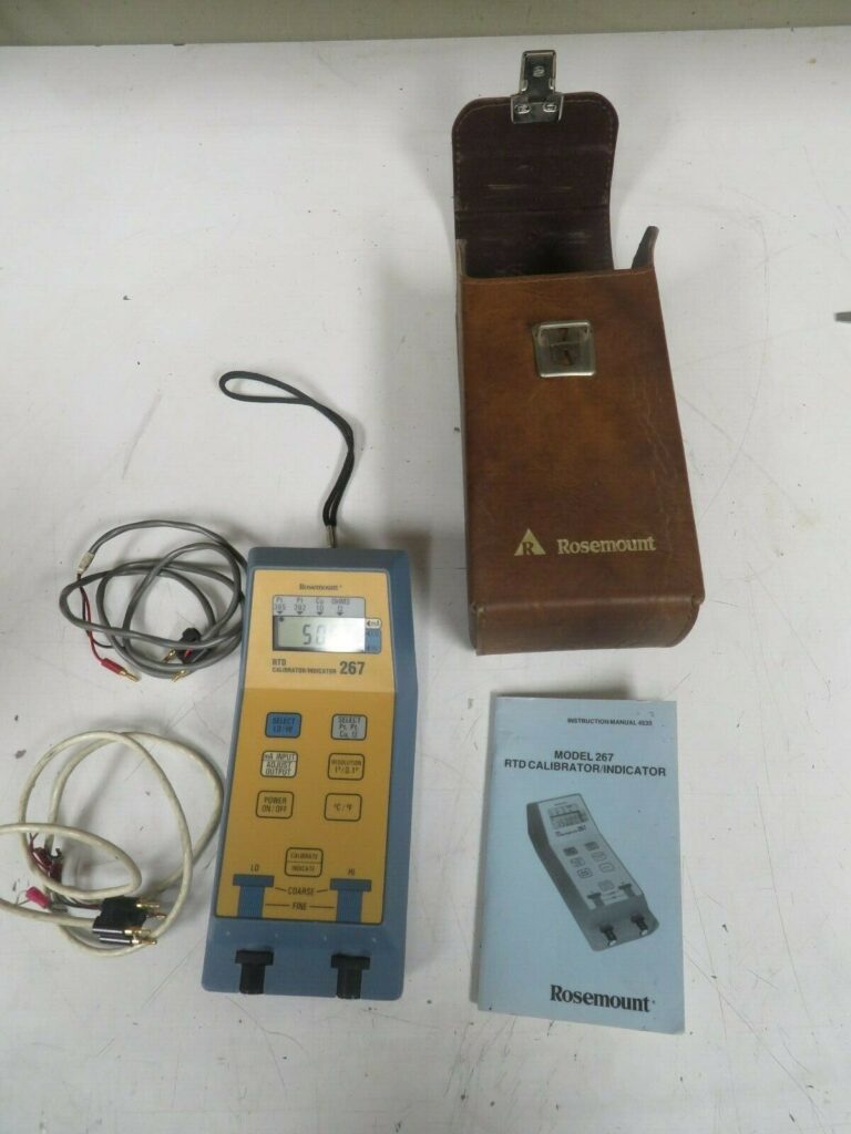 Rosemount Model 267 – Thermocouple Calibrator/Indicator – OV27 ...