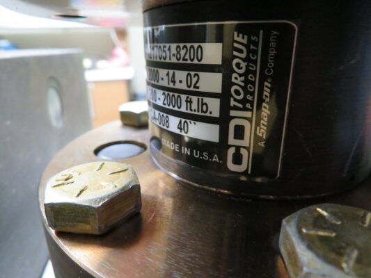 Snap-on CDI SURETEST Torque Calibration System 2000 FT/LBS – Bullseye ...