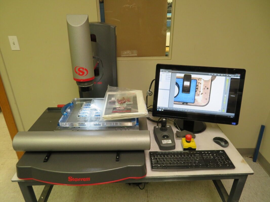 Optical measuring machine – Bullseye Calibration