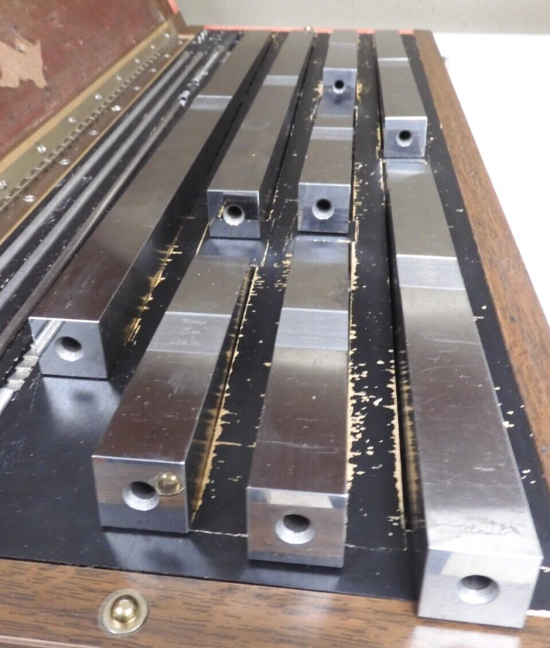 Starrett Webber – SS8A1X – Grade 1 – Large/Long Gage Block Set 5"-20 ...