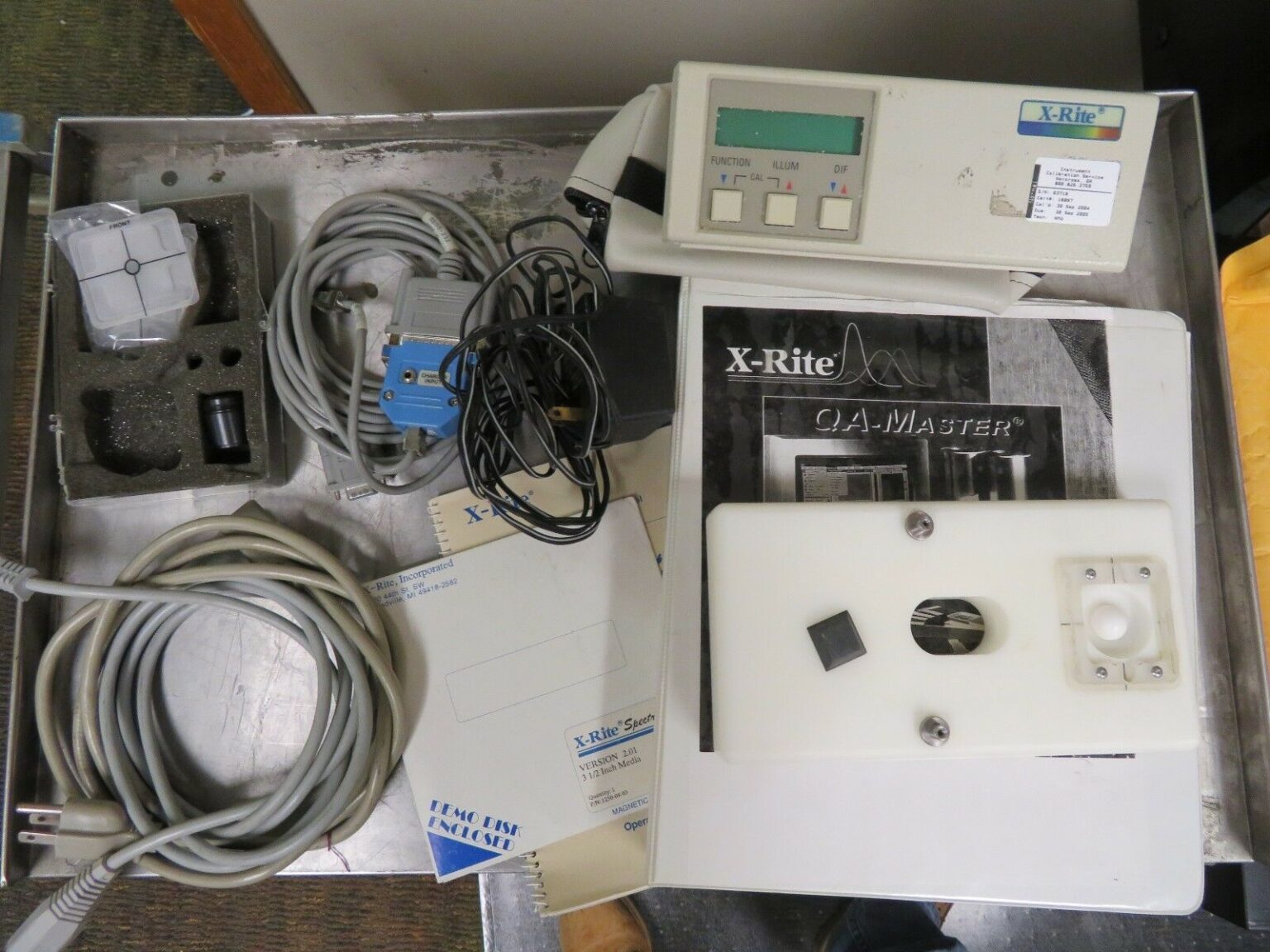 X-rite 968 Spectrophotometer Spectrodensitometer Parts/Repair unit ...