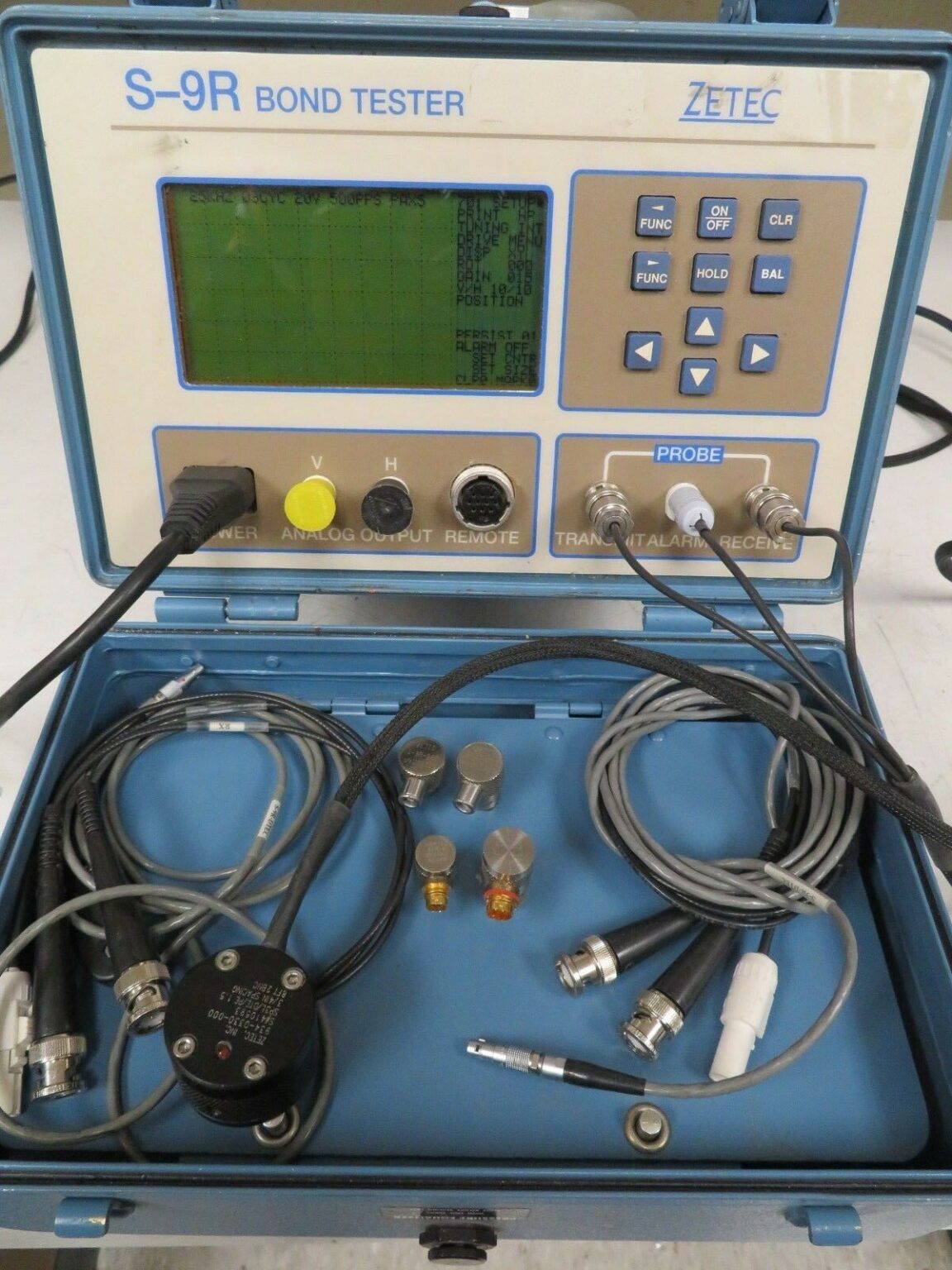 ZETEC BONDTESTER BOND TESTING INSTRUMENT model S-9R – NB13 – Bullseye ...