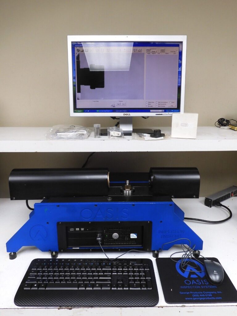2D Optical Measuring MAchine – Bullseye Calibration